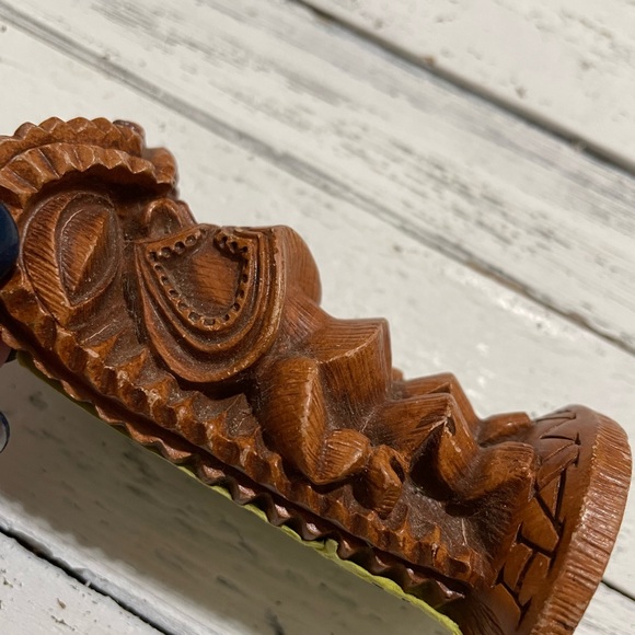 Coco Joe’s | Other | Coco Joes Lucky Tiki Hawaii Hapa Wood Pomaikai ...